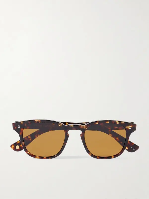 Garrett Leight Ace Ii D-frame Sunglasses - Tortoiseshell