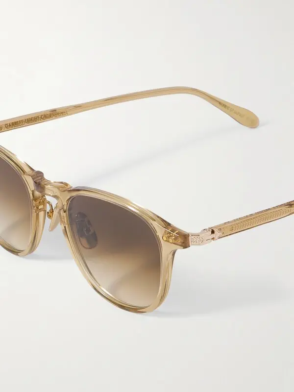 Garrett Leight Hampton J Sunglasses - Yellow