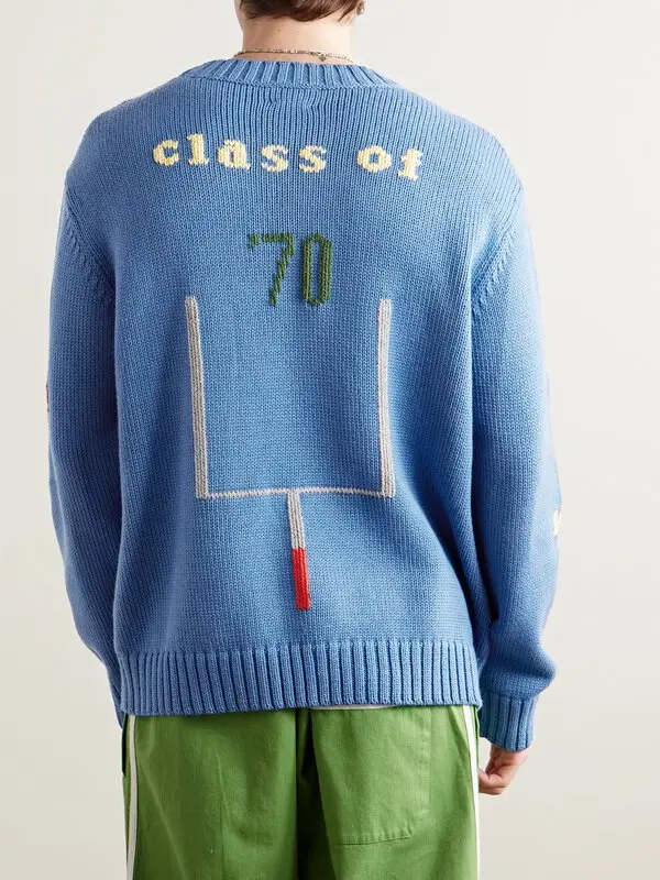 BODE Spirit Intarsia-knit Sweater