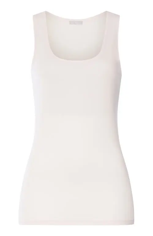 Hanro Ultralight Cotton Tank Top - Honeydew