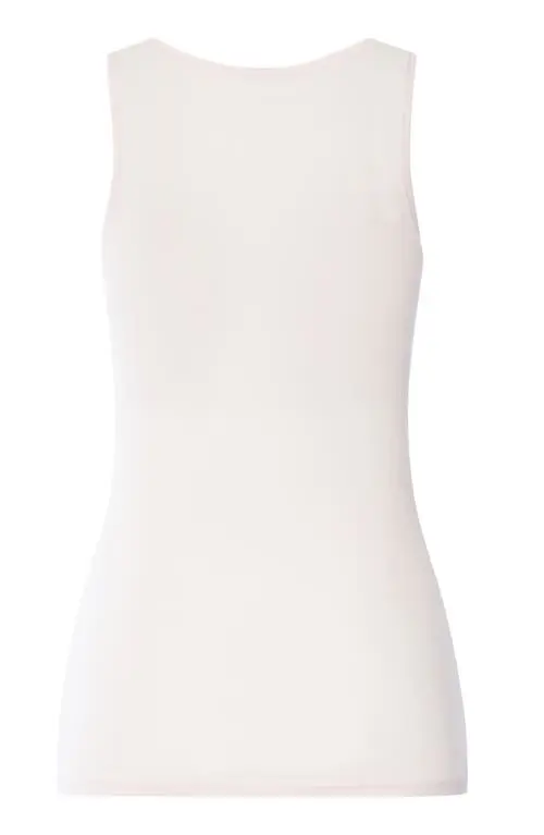 Hanro Ultralight Cotton Tank Top - Honeydew