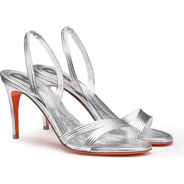 Santoni Mid-heel Sandal