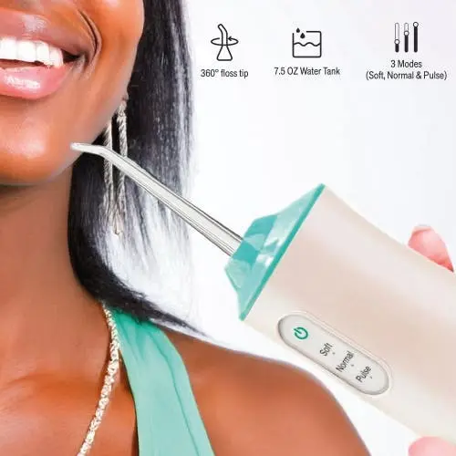 PURSONIC Oral Care Set Usb Sonic Toothbrush & Water Flosser - White