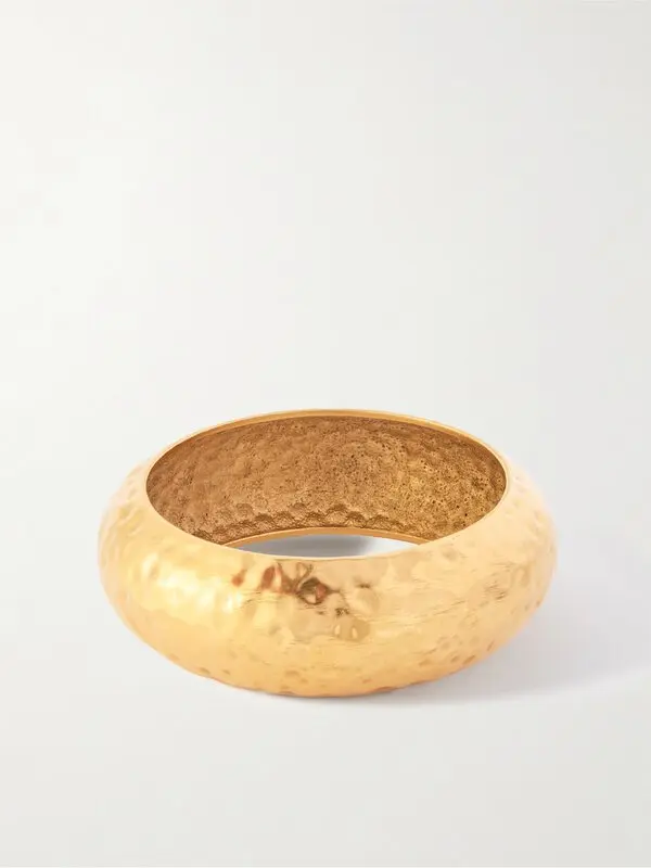 Saint Laurent Tone Bangle - Gold