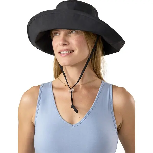 UV SKINZ Roll Up Sun Hat - Black