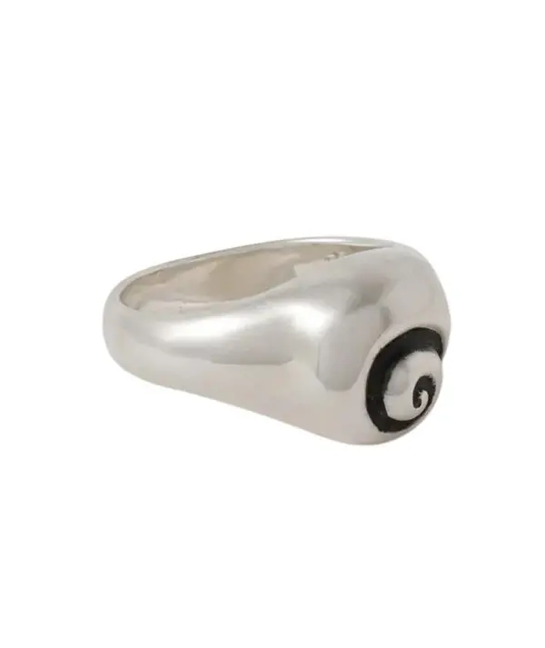 SOPHIE BUHAI Small Nautilus Ring - Silver