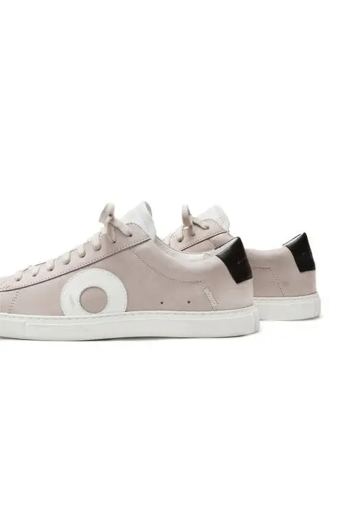OLIVER CABELL Low Top Leather Sneaker - Fog