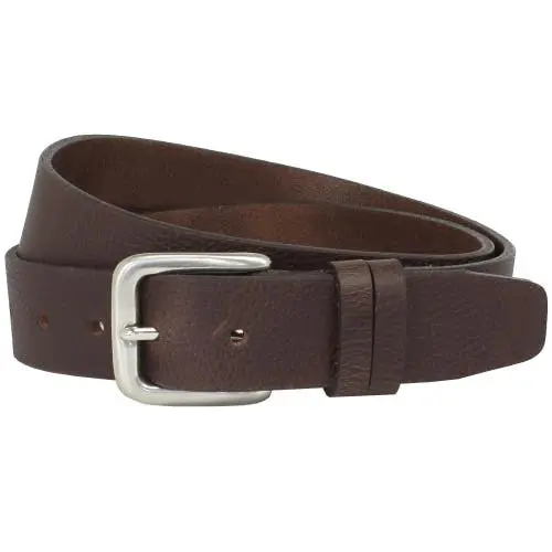 THE BRITISH BELT COMPANY Thistleton Leather Belt - Brown