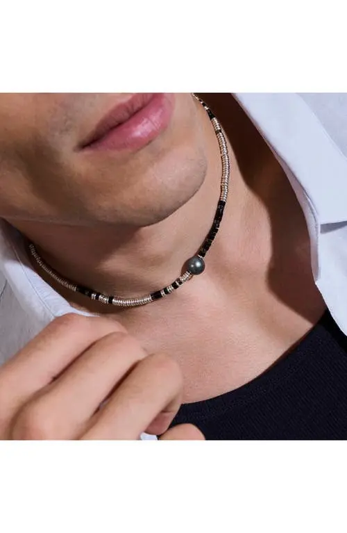 John Hardy Heishi Pearl And Bead Necklace