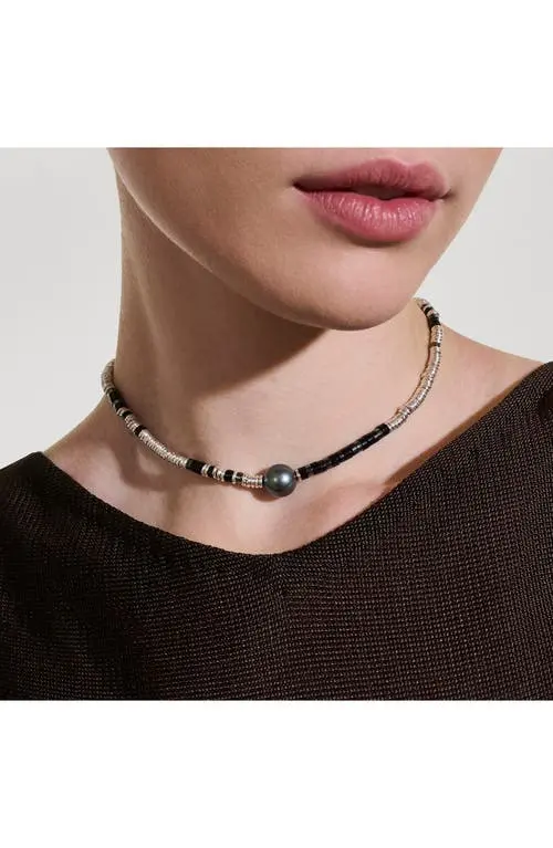 John Hardy Heishi Pearl And Bead Necklace
