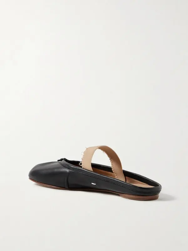 MAISON MARGIELA Tabi Leather Ballet Flats