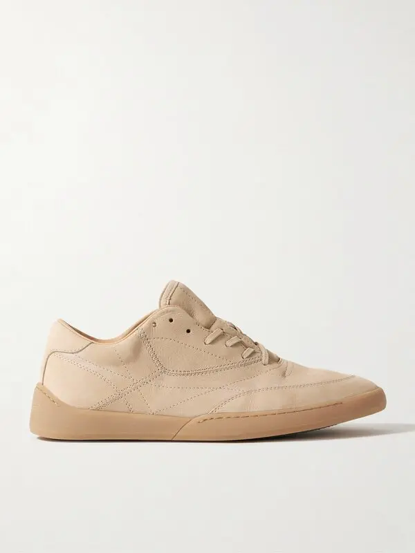 Gabriela Hearst Ohio Suede Sneakers - Neutrals