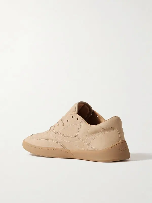 Gabriela Hearst Ohio Suede Sneakers - Neutrals