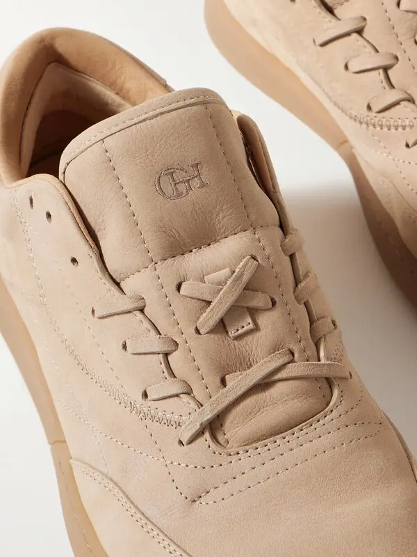 Gabriela Hearst Ohio Suede Sneakers - Neutrals