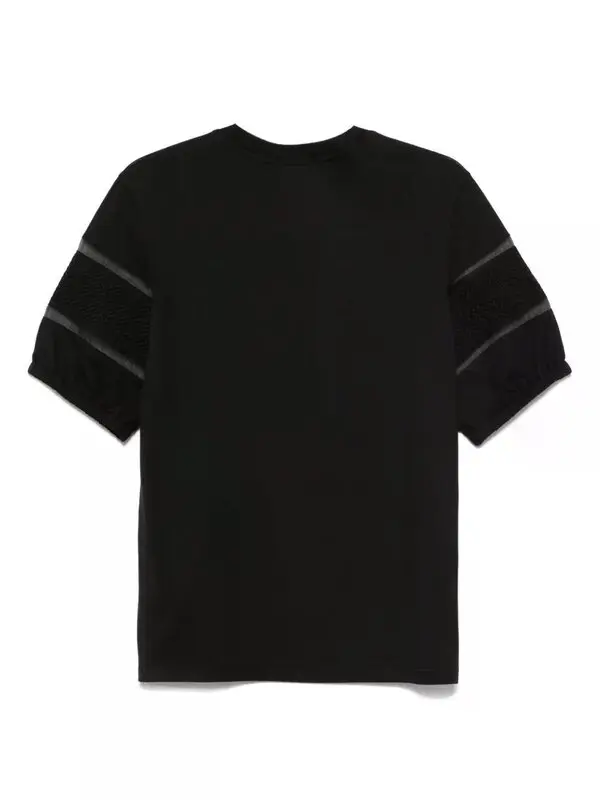 Moncler Logo-patch T-shirt - Black