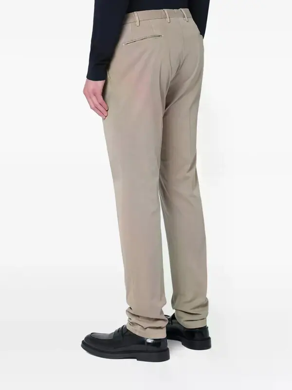 SANTANIELLO Straight-leg Trousers - Neutrals