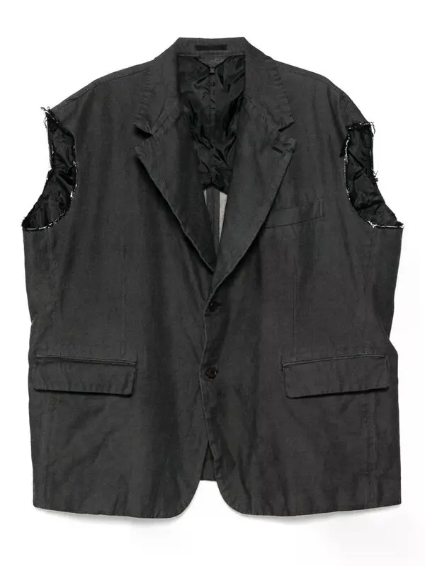 BLACK COMME DES GARÇONS Denim Gilet