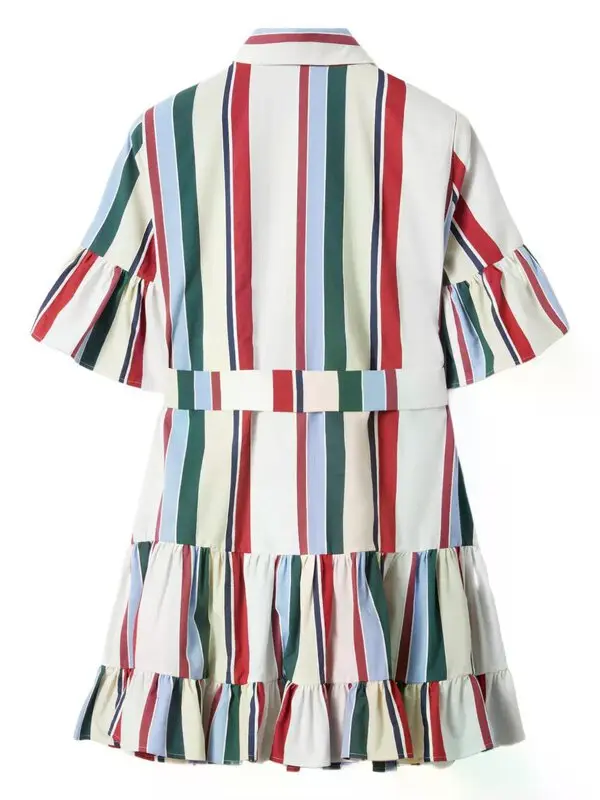 La DoubleJ Choux Shirt Dress - White