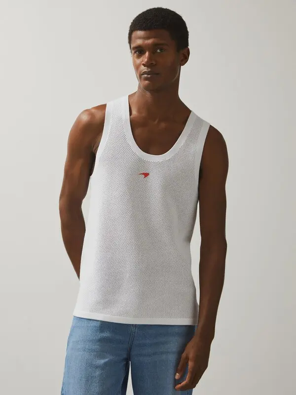REISS X Mclaren F1 Team Rush Knit Vest