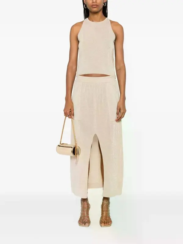 AKEP Lurex Maxi Skirt
