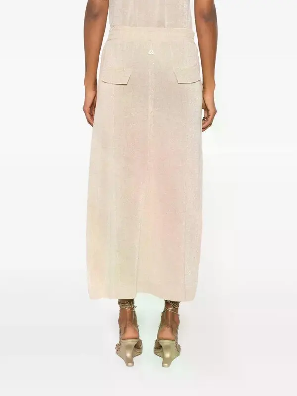 AKEP Lurex Maxi Skirt