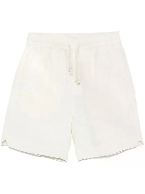 Eleventy Drawstring-waist Shorts - Neutrals