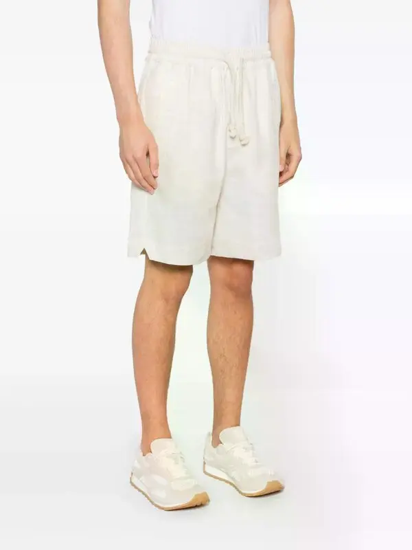 Eleventy Drawstring-waist Shorts - Neutrals
