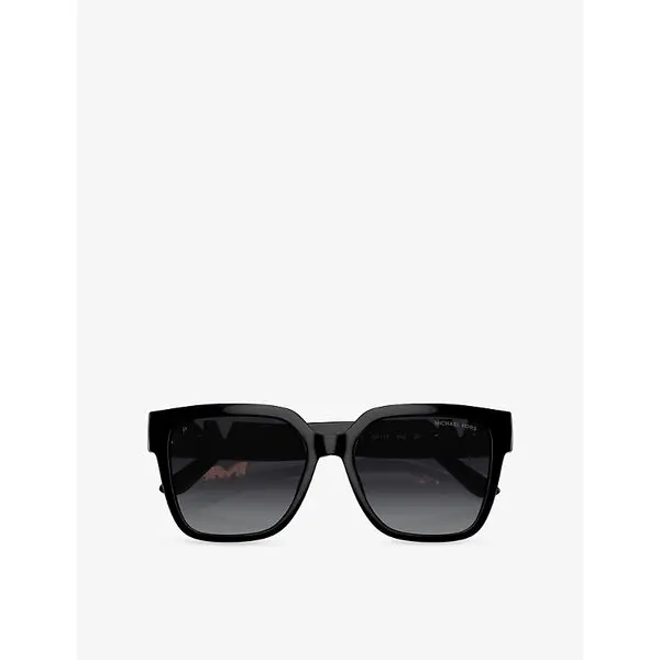 Michael Kors Karlie Square-frame Sunglasses - Black