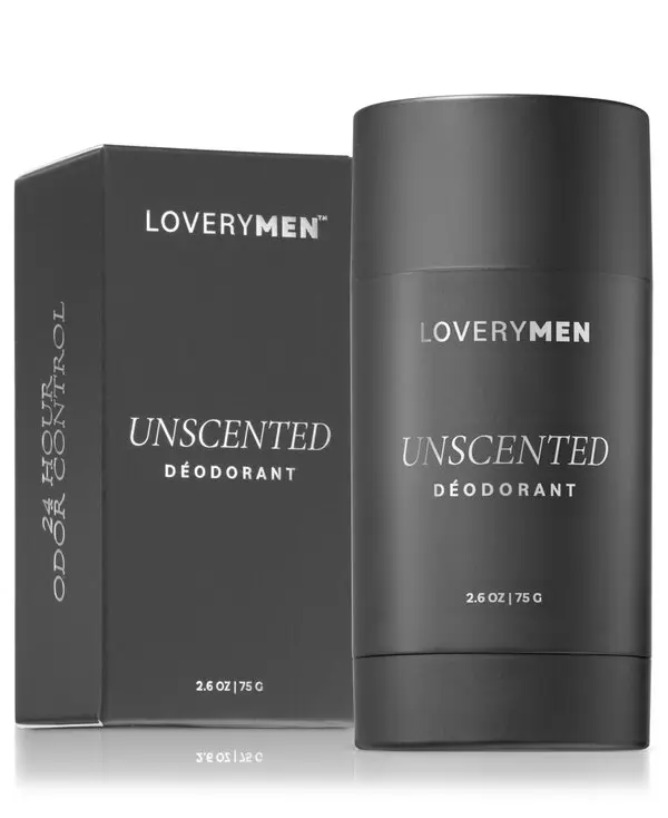 LOVERY Unscented Deodorant Stick - No Color