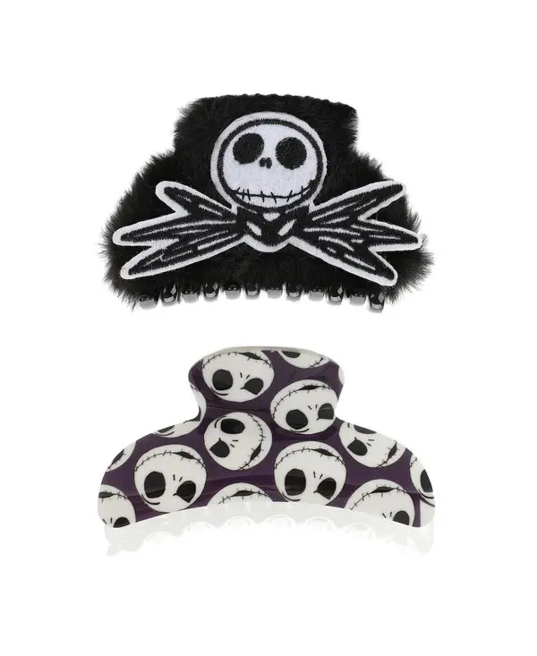 NIGHTMARE BEFORE CHRISTMAS Hair Clip Set - Multicolored