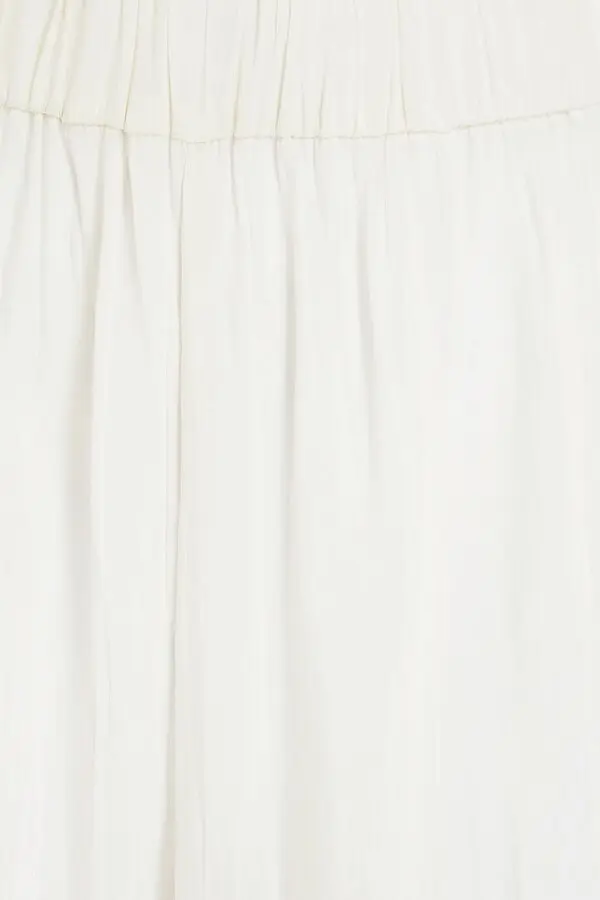 Solid & Striped The Milly Crinkled Wide-leg Pants
