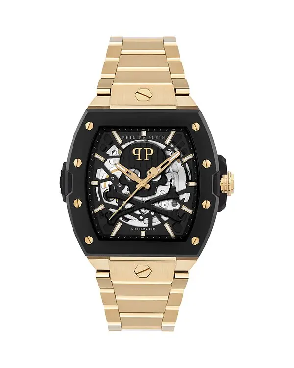 Philipp Plein The $keleton 2.0 Watch, 44mm - Black/gold