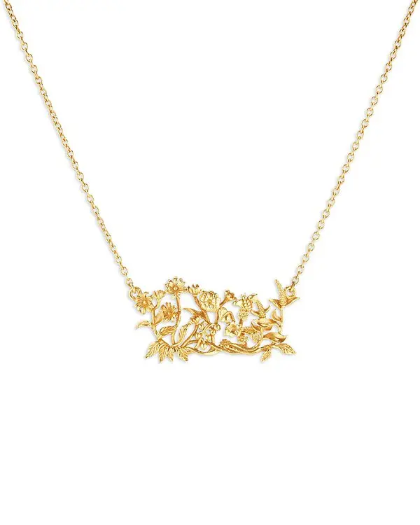 CAPUCINE DE WULF Meadow Cluster Necklace - Gold