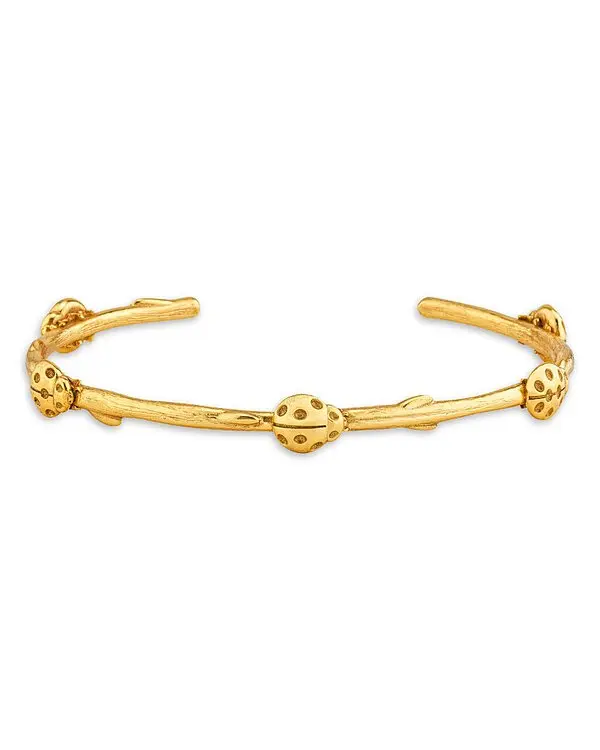 CAPUCINE DE WULF Meadow Ladybug Petite Cuff - Gold
