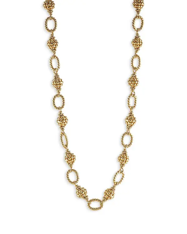 CAPUCINE DE WULF Berry & Bead Chain Necklace - Gold