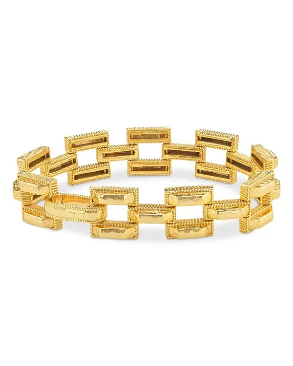 CAPUCINE DE WULF Pathway Petite Link Flex Bracelet - Gold