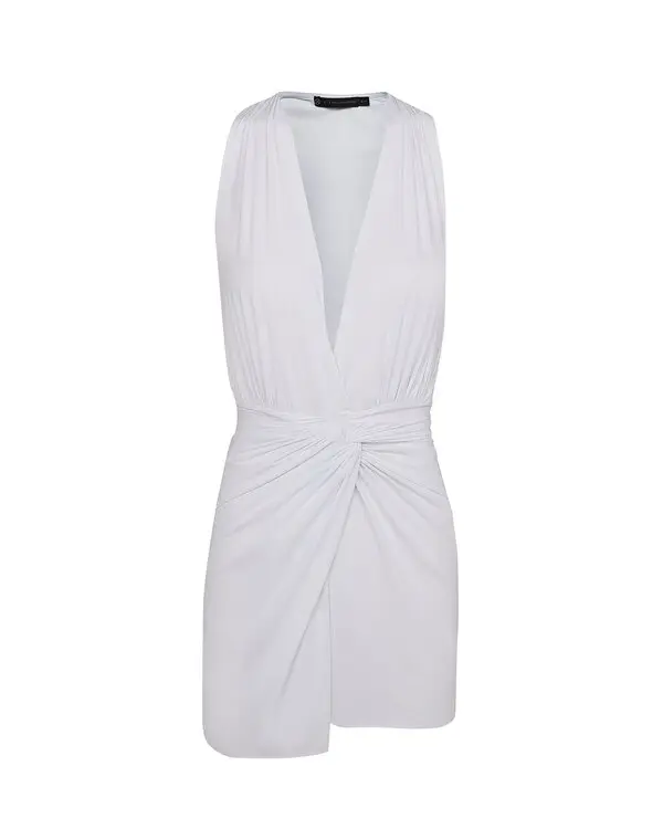 VIX PAULA HERMANNY Karina Mini Dress Swim Cover-up - White