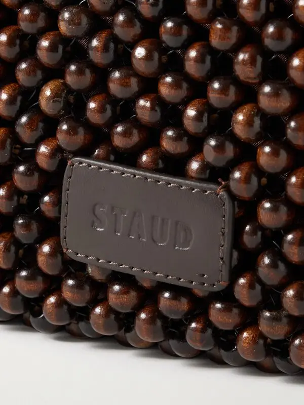 Staud Timmy Beaded Shoulder Bag