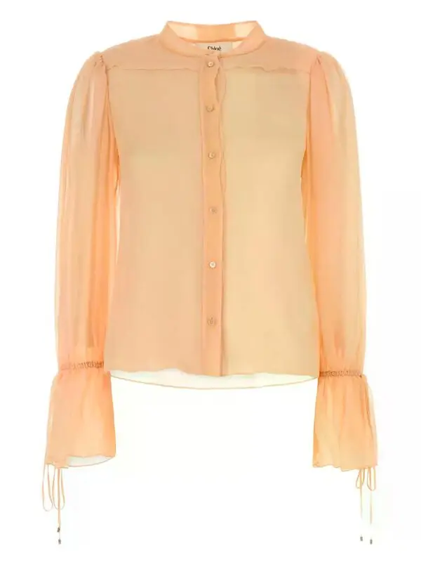 Chloé Silk Blouse - Pink