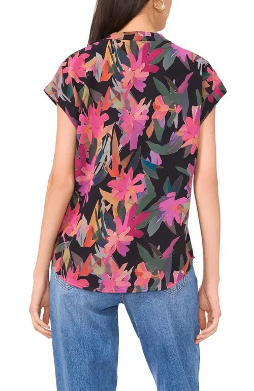 Vince Camuto Floral Print Top