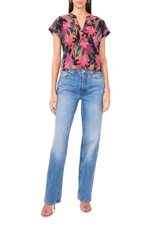 Vince Camuto Floral Print Top