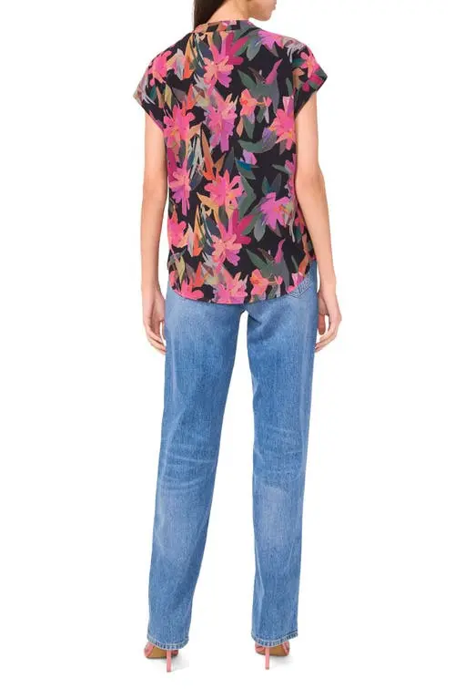 Vince Camuto Floral Print Top