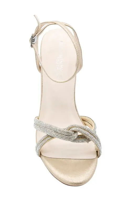 TOUCH UPS Miche Ankle Strap Sandal - Champagne