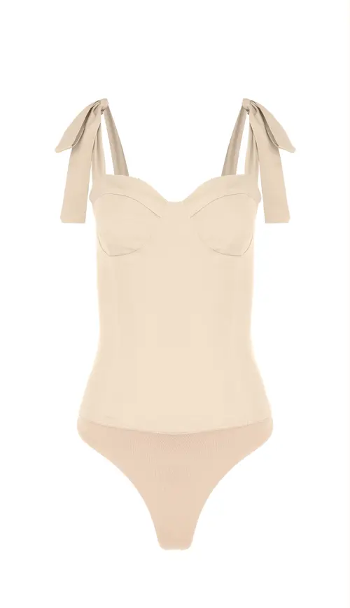 PRIME OF LIME Victoria Bodysuit - Ivory