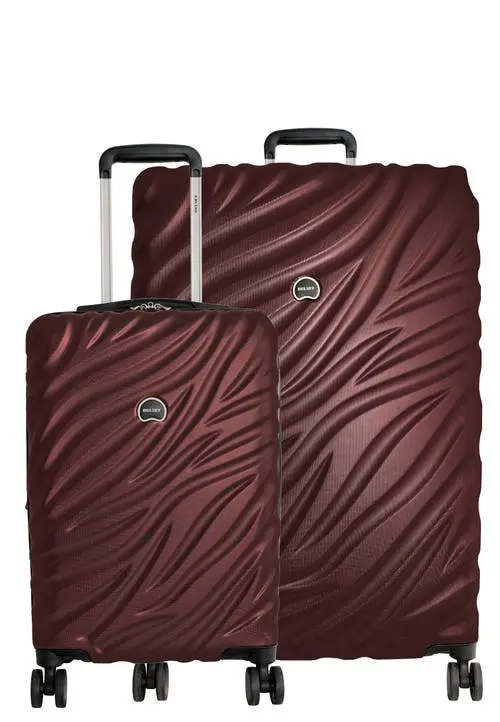 DELSEY PARIS Alexis Hardside 2-piece Expandable Spinner Luggage Set - Burgundy