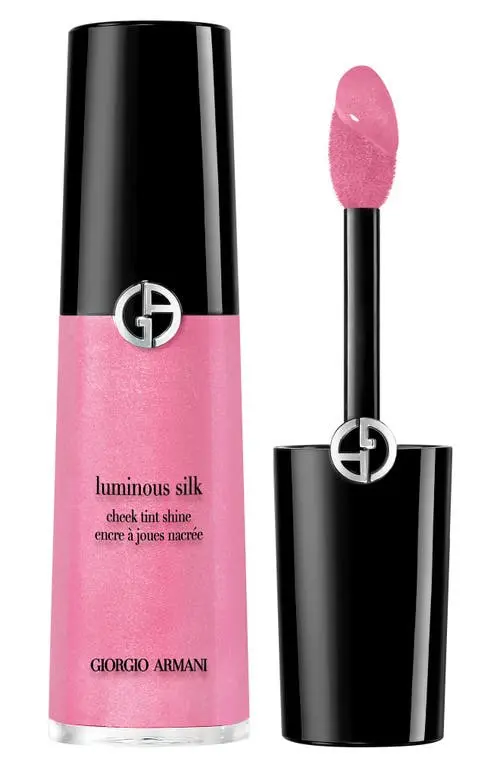 GIORGIO ARMANI BEAUTY Luminous Silk Cheek Tint Shine Liquid Blush - Cosmic Pink