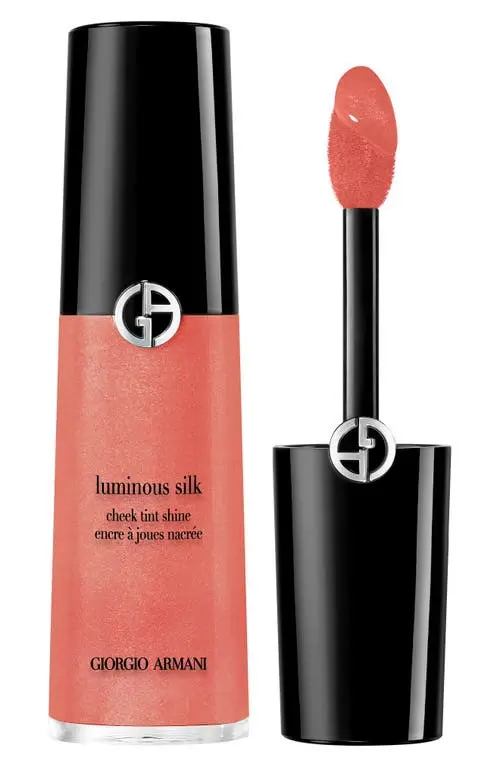 GIORGIO ARMANI BEAUTY Luminous Silk Cheek Tint Shine Liquid Blush - Starlit Peach