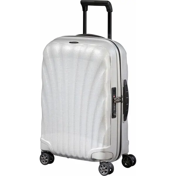 SAMSONITE C-lite Hardside Carry-on Spinner Luggage - Off White