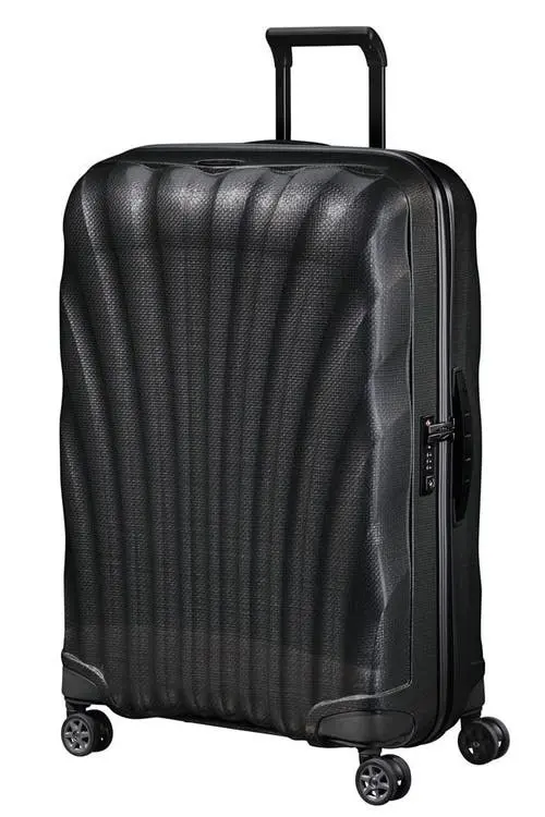 SAMSONITE C-lite Hardside Checked Spinner Luggage - Black
