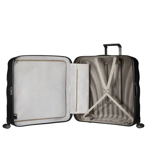 SAMSONITE C-lite Hardside Checked Spinner Luggage - Black